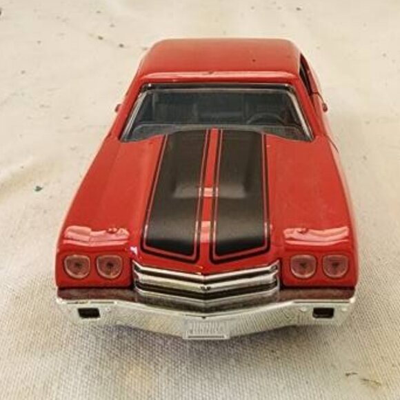 Jada | Other | 32 Scale Jada 197 Cherry Red Chevy Chevelle Ss Die Cast ...